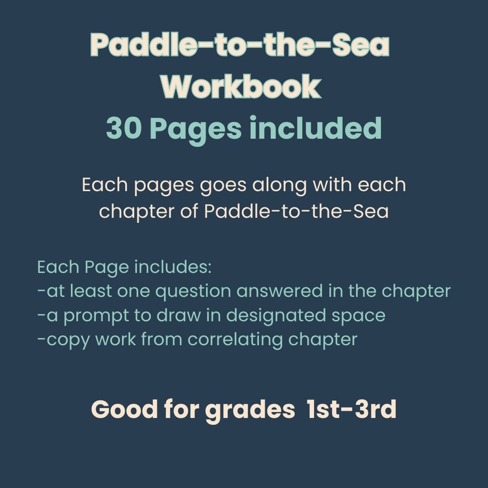 Paddle to the Sea Great Lakes Bundle Paddle Workbook and Great Lakes ...