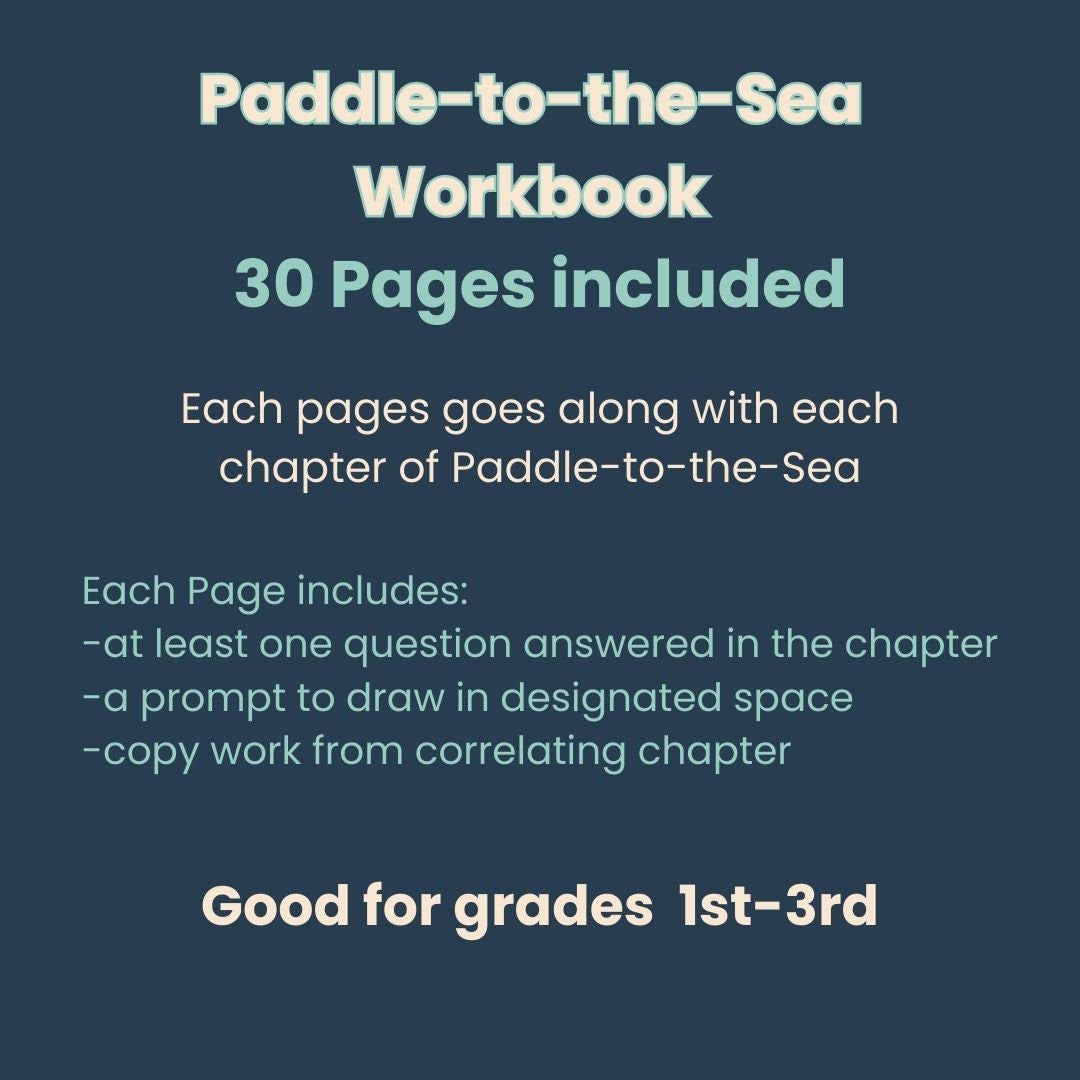 Paddle to the Sea Great Lakes Bundle Paddle Workbook and Great Lakes ...