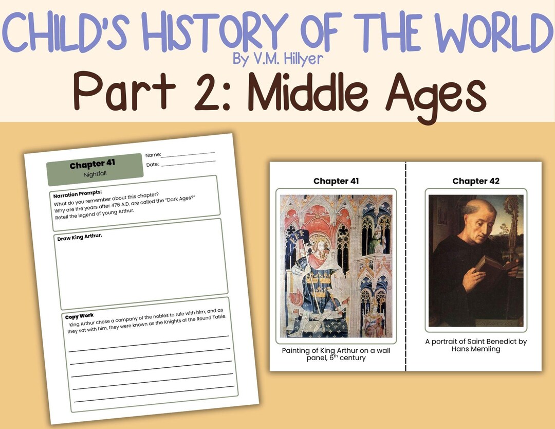 Child's History of the World Study Guide: Narration, Copywork, Visual ...