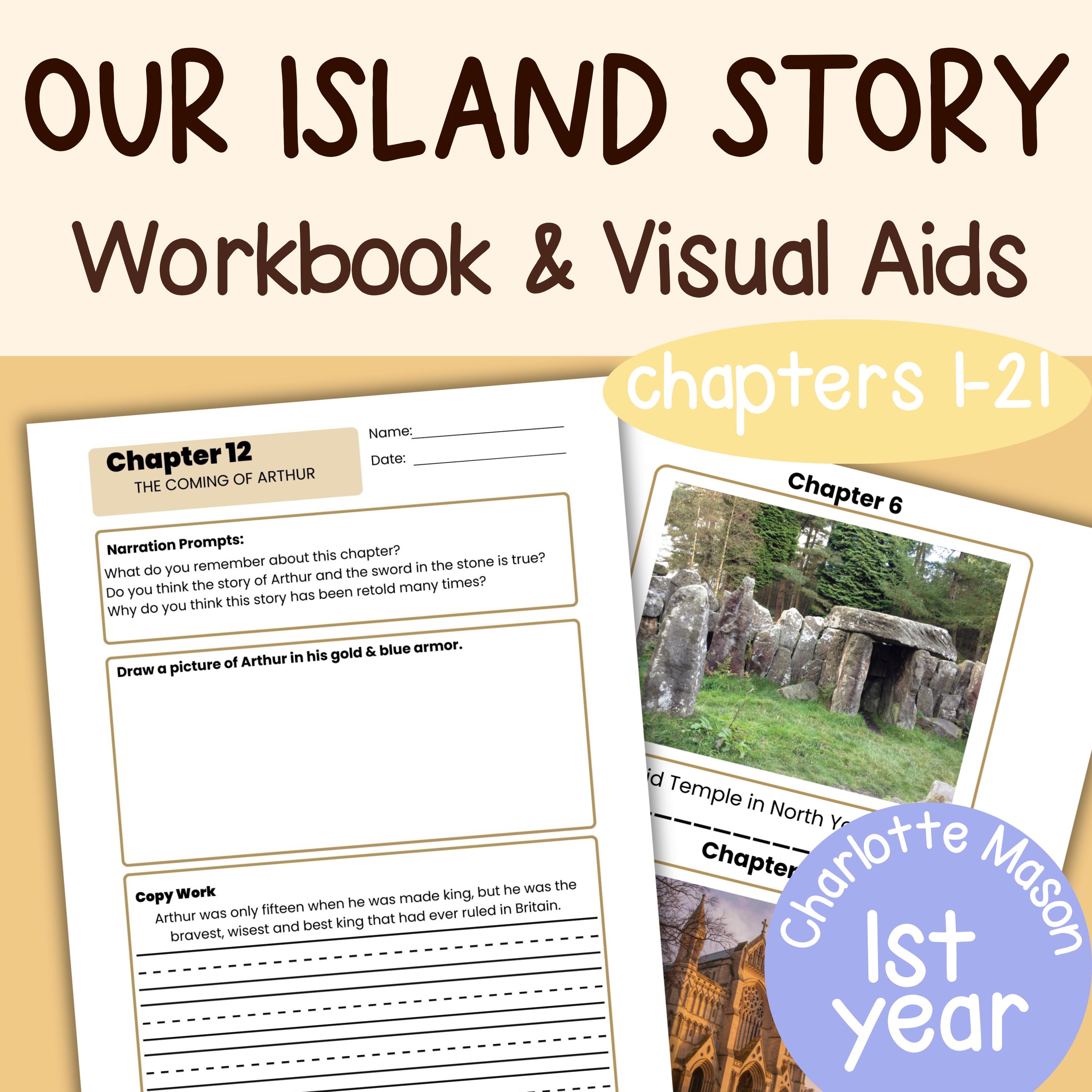 Our Island Story Worksheets: Charlotte Mason Year 1, Copywork & Visual ...