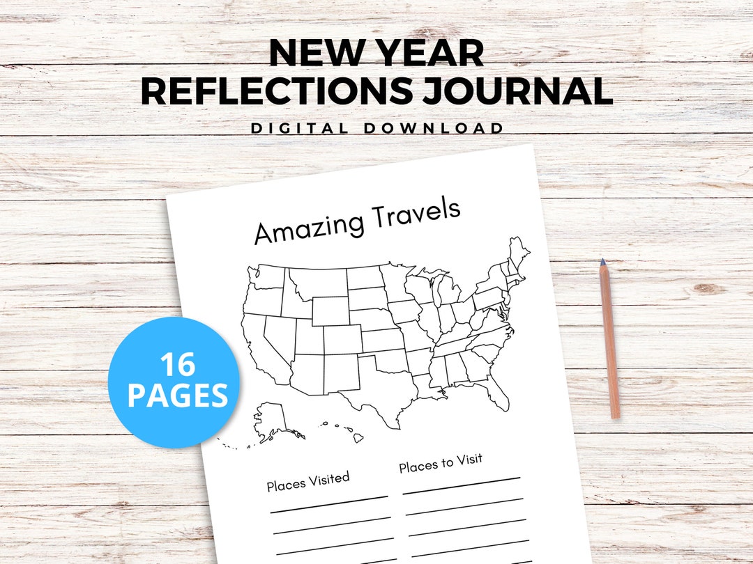 Year in Review, End of Year Reflections, New Year Goals, Bucket List ...