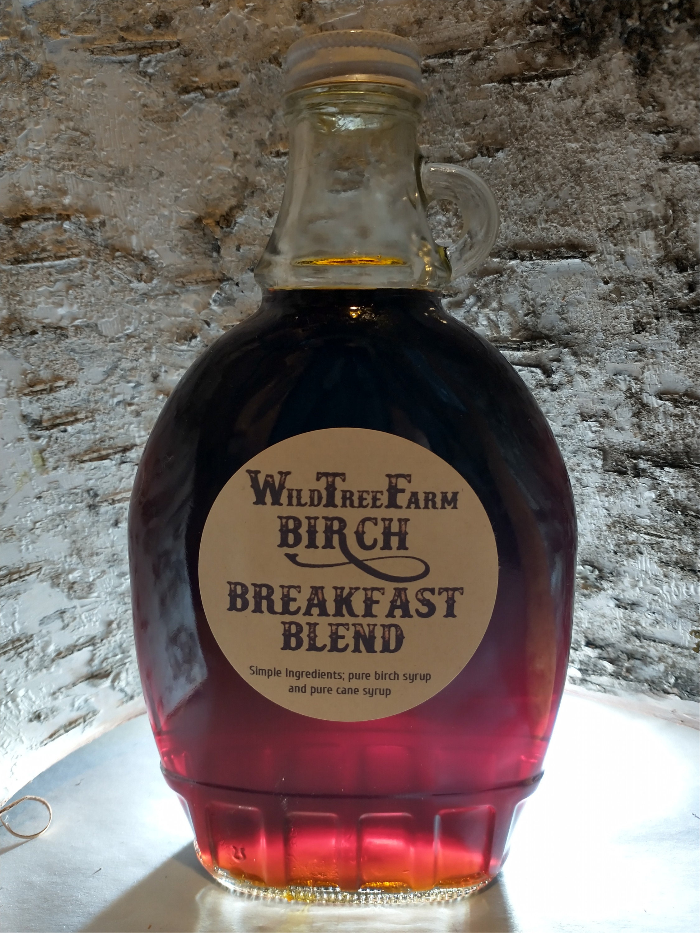Syrup | Birch Syrup Blend | 12 Oz | Breakfast Blend | Pure Cane Syrup ...