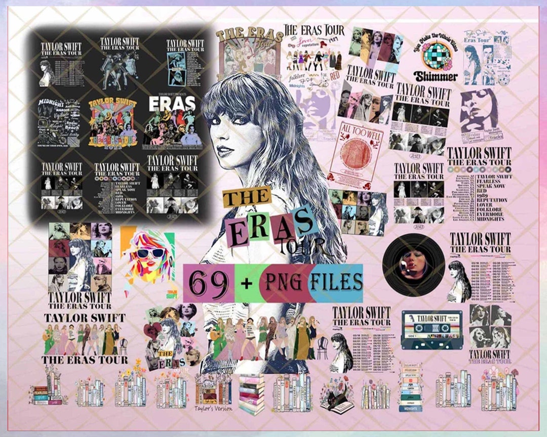 Taylors Version,taylor Swift Svg Bundle,swiftie Svg, Eras Tour Svg ...