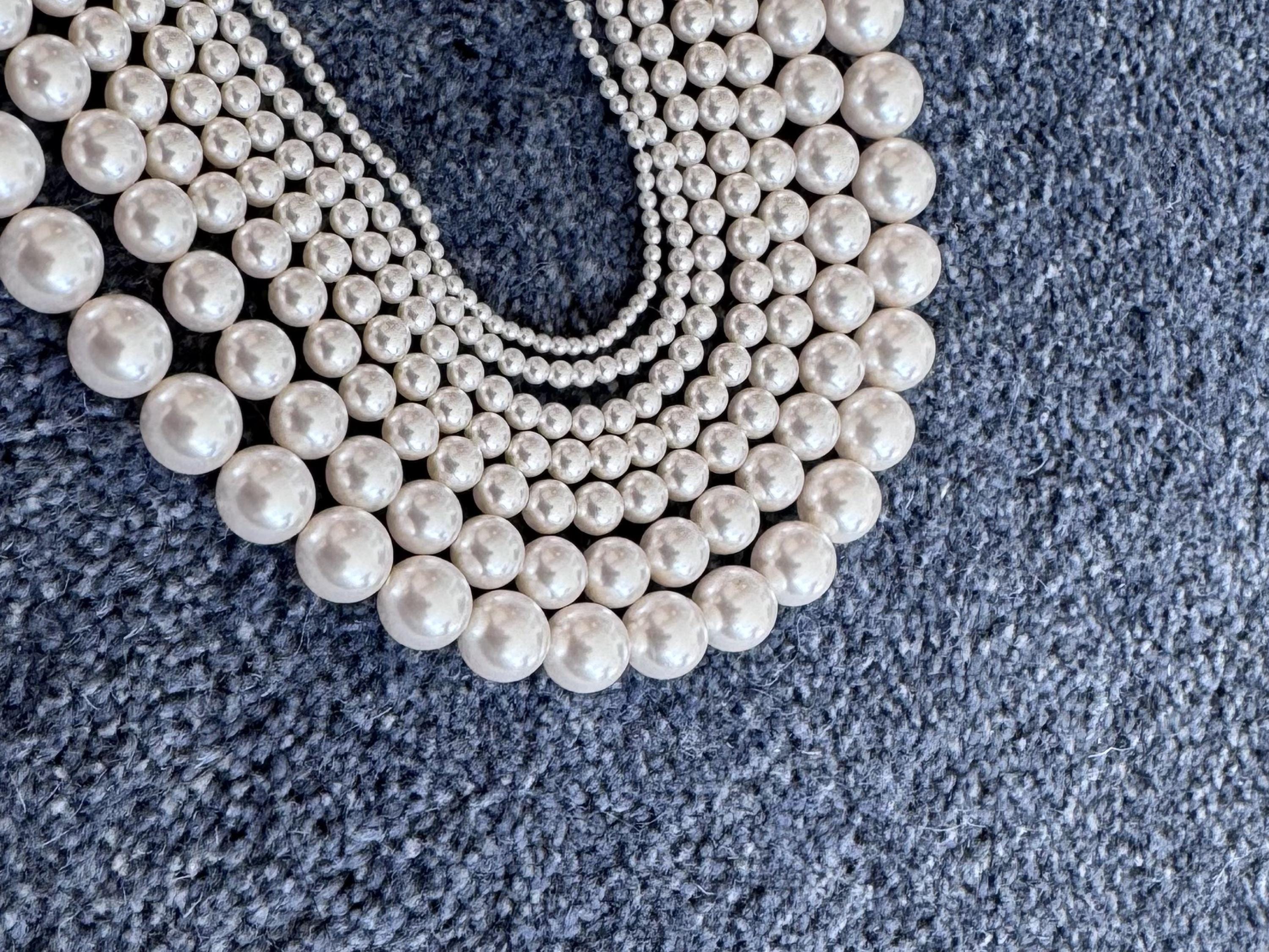 Crystal White Swarovski Pearls – 2mm to 10mm Round Beads – Jewelry ...