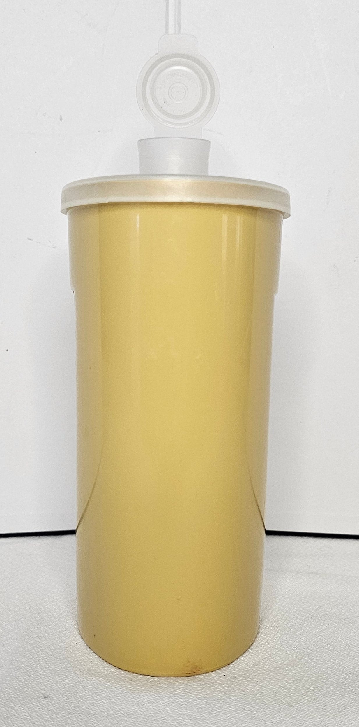 Vintage Tupperware Sweet Syrup Container, Harvest Gold. Good Condition ...