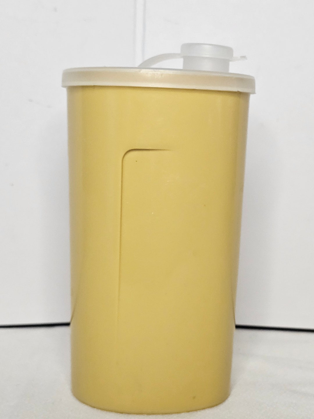 Vintage Tupperware Sweet Syrup Container, Harvest Gold. Good Condition ...