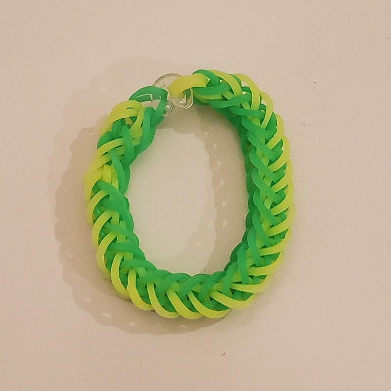 Rainbow Loom French Braid Bracelet - Etsy
