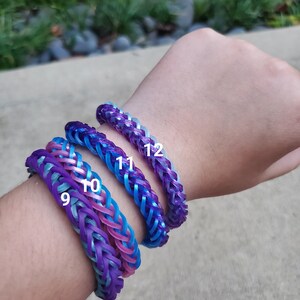 Rainbow Loom French Braid Bracelet - Etsy