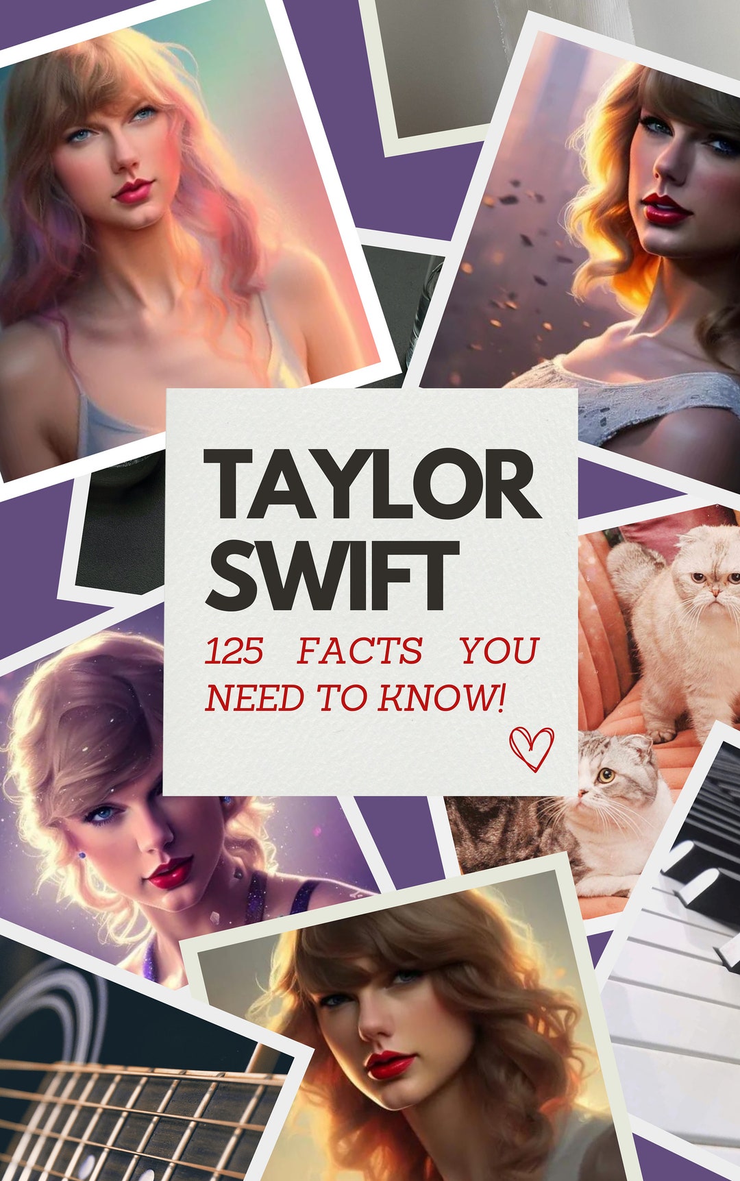 Taylor Swift: 125 Facts You Need to Know - Etsy México