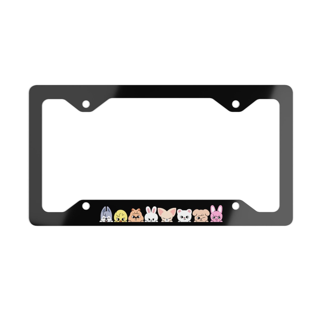 Stray Kids SKZOO License Plate Frame: Kpop Car Accessories - Etsy