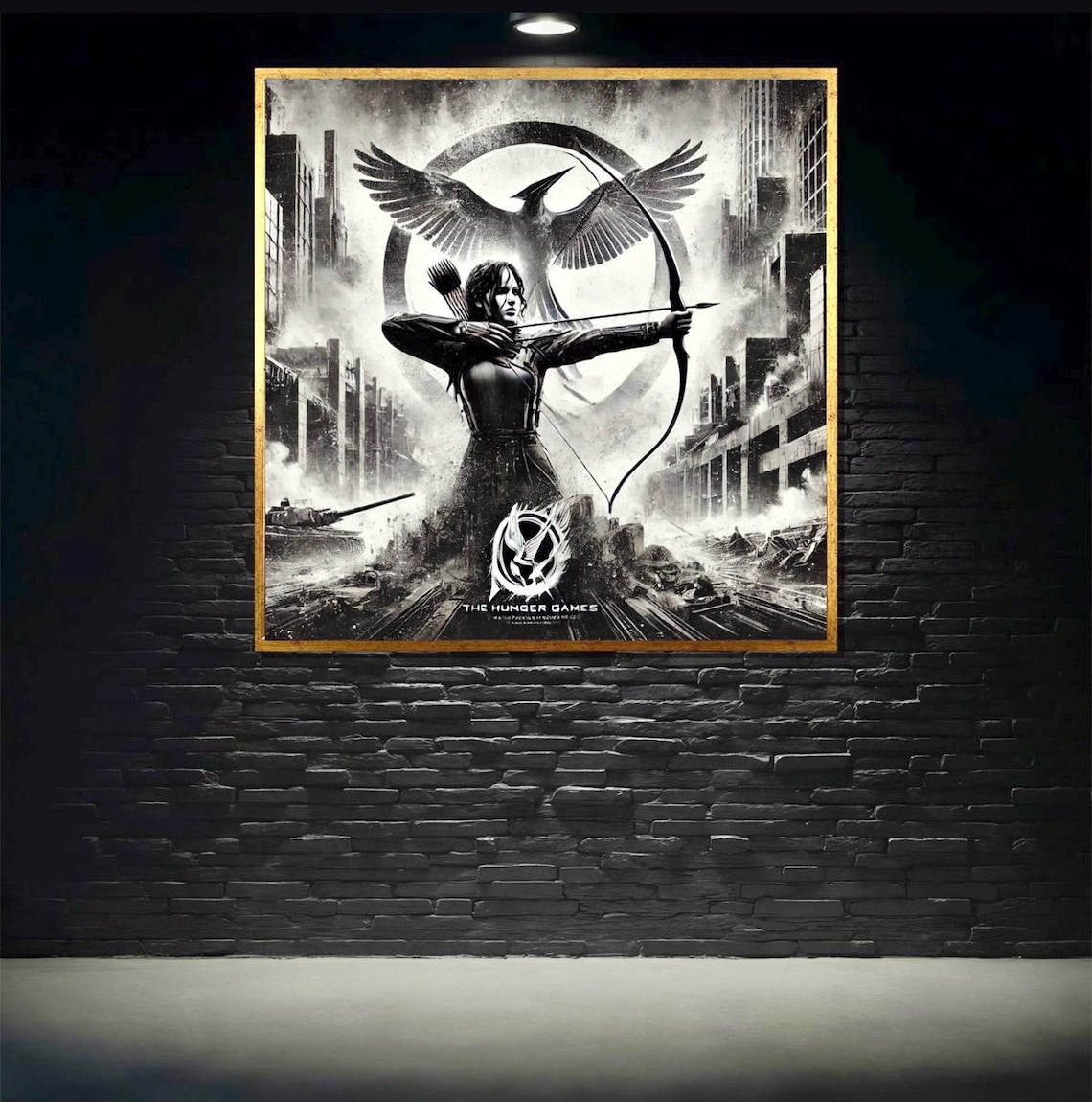 The Hunger Games Canvas Wall Art, Matte Print for Fans, Home Decor ...