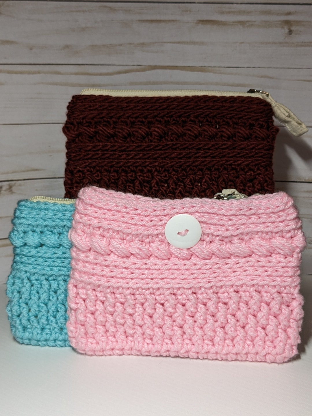 Alpine Puff Pocket Clutch PDF Crochet Pattern - Etsy