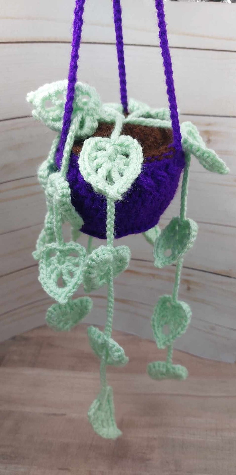 Hanging Monstera Plant Crochet Pattern - Etsy