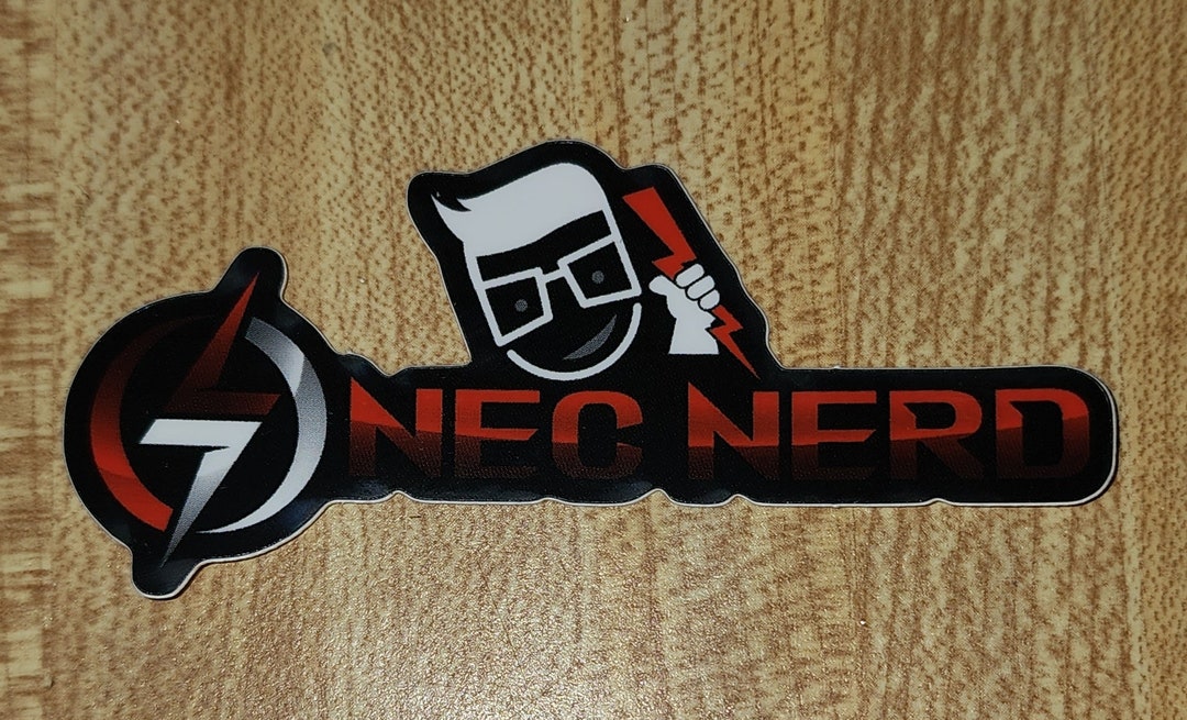 NEC NERD Stickers x2 - Etsy
