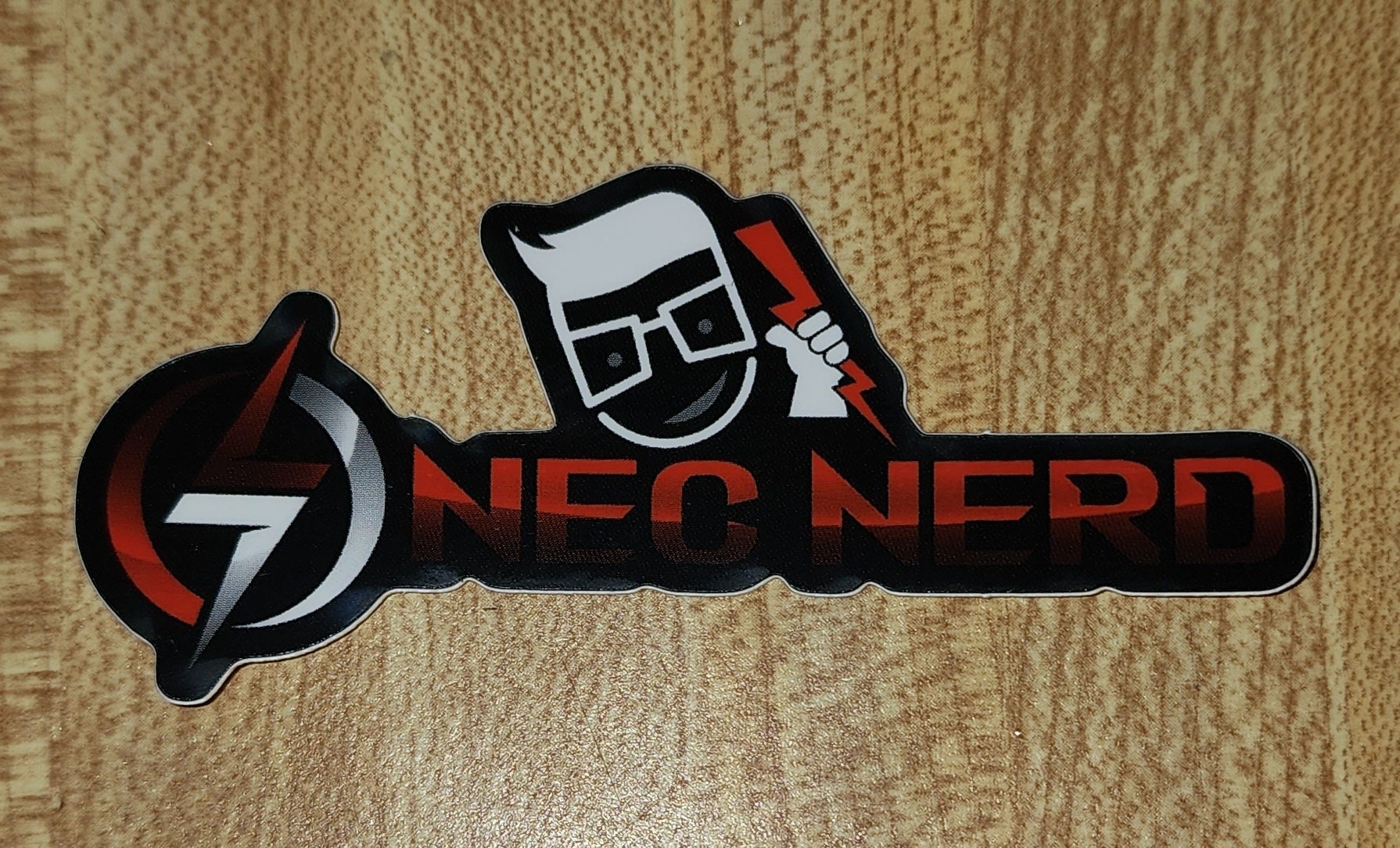 NEC NERD Stickers x2 - Etsy