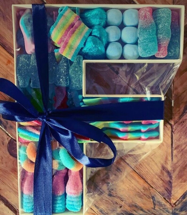 Candy Filled Letter Boxes - Etsy