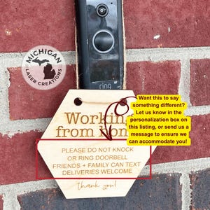 Please Do Not Knock Sign, Don't Knock Door Signs, Door Sign Sleeping ...