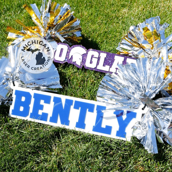 Cheer Pom Sign - Etsy