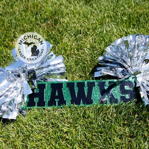 Cheer Sign, Spirit Stick, Name Sign for Cheer, Cheer Competition ...