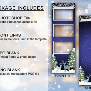 Winter Wonderland Photo Booth Template, Photo Booth Template Winter ...