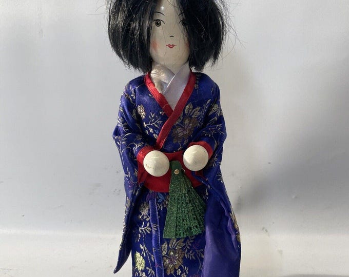 Vintage Nutcracker Village Japanese Geisha 2002 10th Anniversary - Etsy