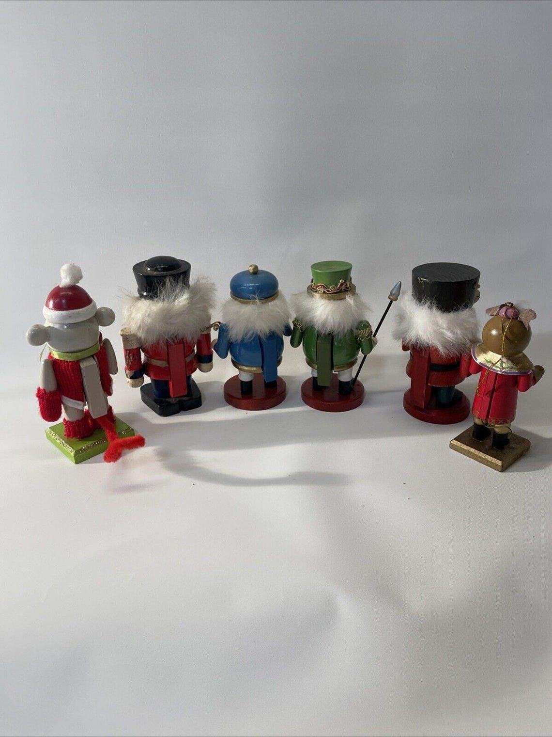 Collection of 6 Mini Stubby Christmas Nutcrackers 5 to 7 - Etsy