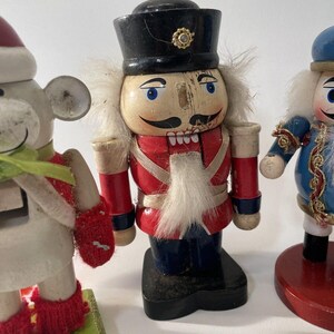 Collection of 6 Mini Stubby Christmas Nutcrackers 5 to 7 - Etsy