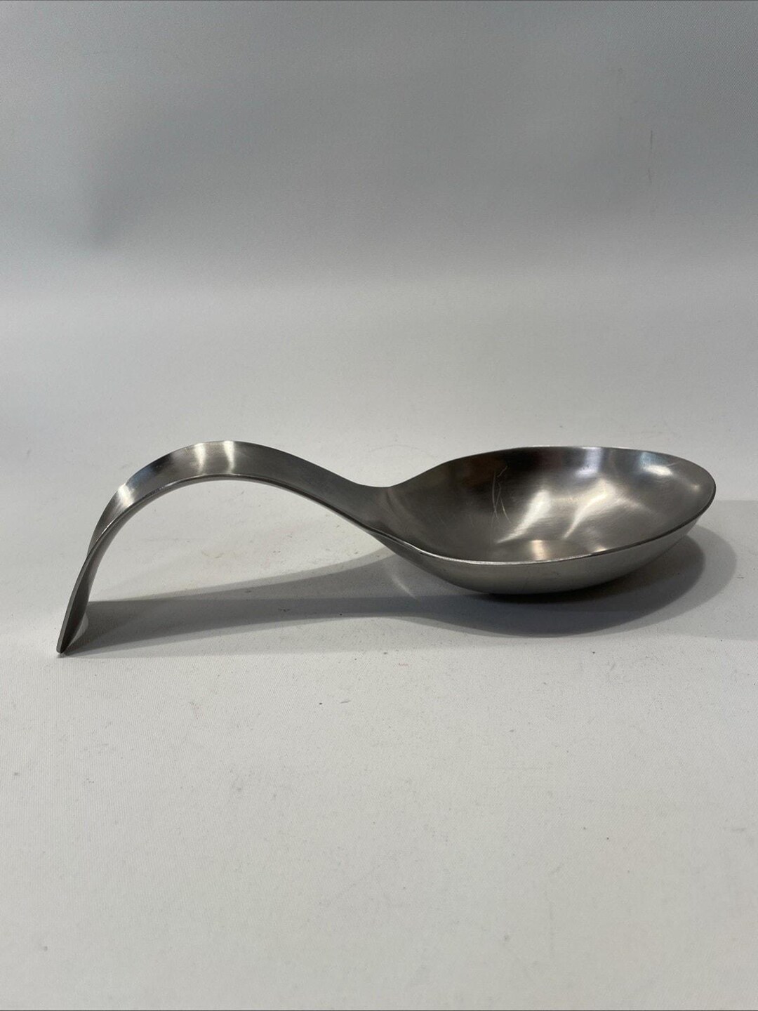 Stainless Steel Brushed Heavy Metal Spoon Rest - Etsy
