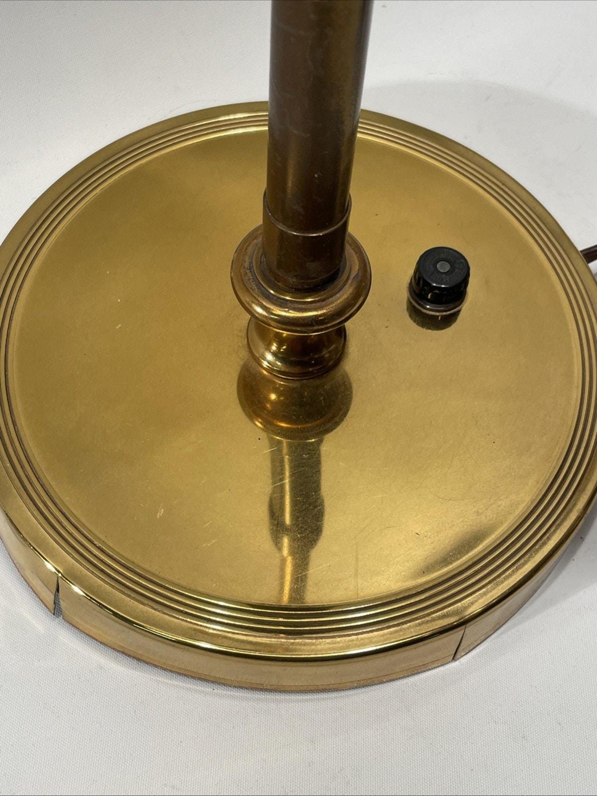 Vintage Underwriters Laboratories Portable Brass Piano Bankers Desk ...