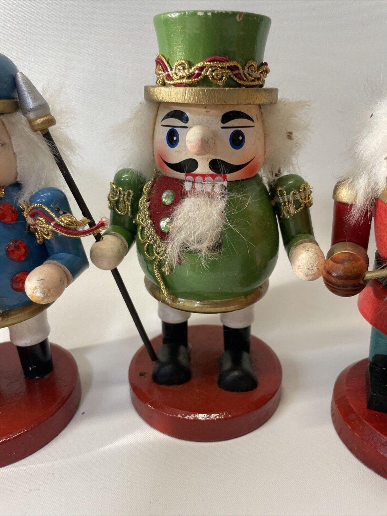 Collection of 6 Mini Stubby Christmas Nutcrackers 5 to 7 - Etsy