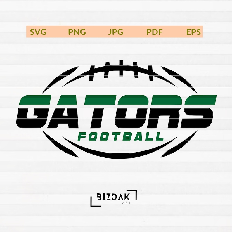Gators Football Svg, Gators Svg, Football Svg, Gator, Sublimation Png ...