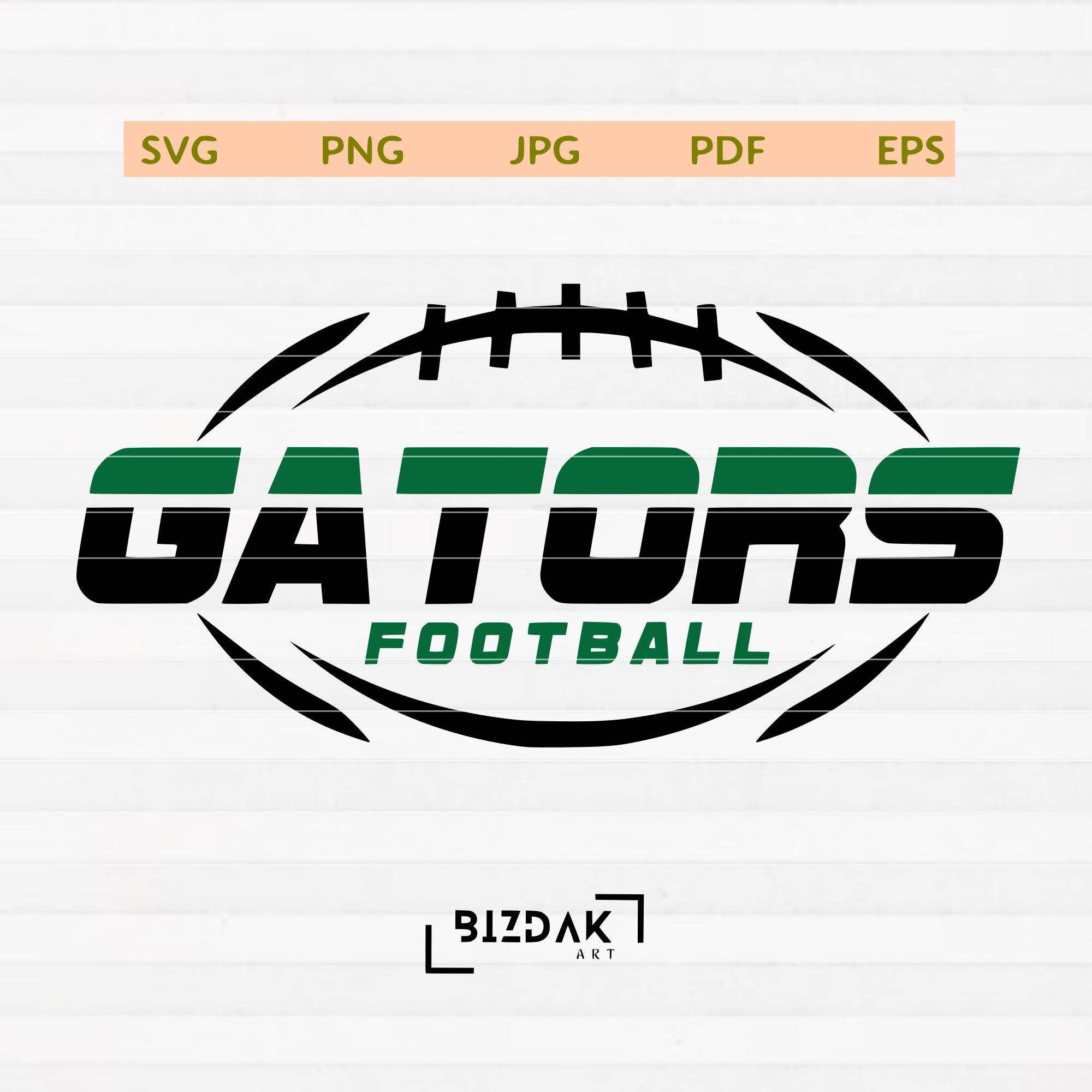 Gators Football Svg, Gators Svg, Football Svg, Gator, Sublimation Png ...