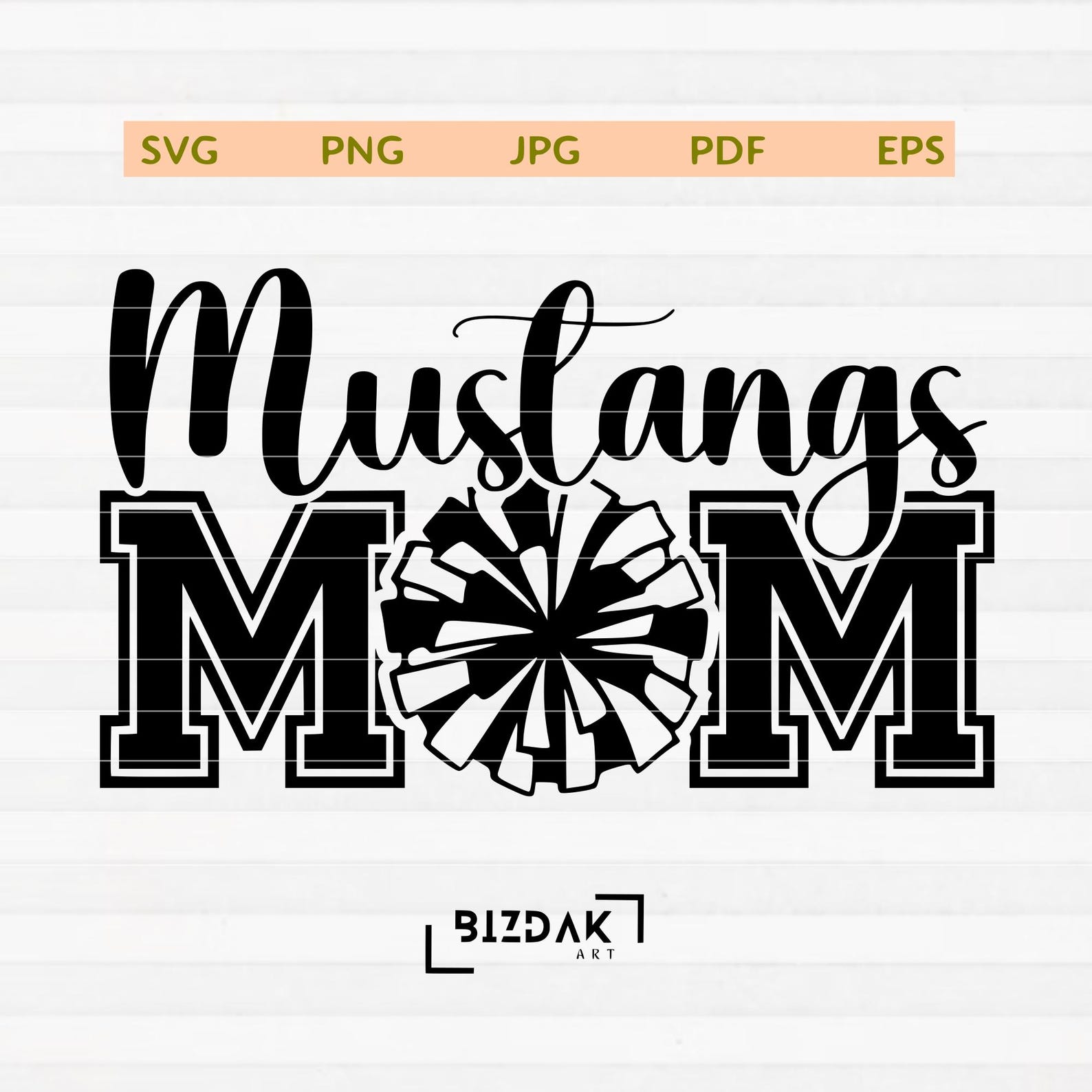 Mustangs Mom Svg, Mustangs Cheer Svg, Mustangs Svg, Mustangs Mascot Svg ...