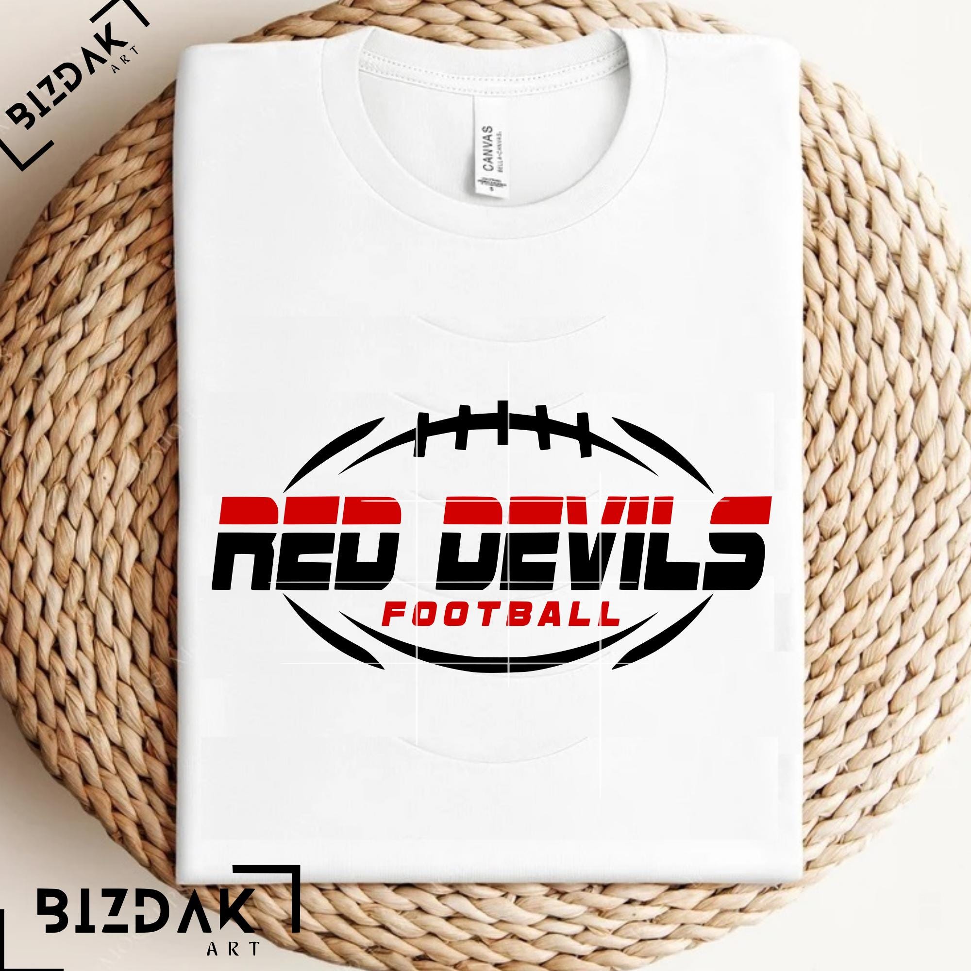 Red Devils Football Svg, Red Devils Svg, Football Svg, Red Devils Shirt ...