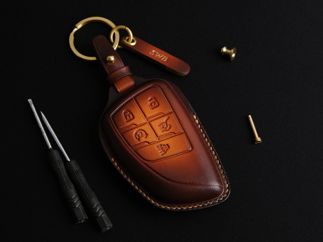 2022-2024 Chevrolet Keyless Entry Cover, Handmade Key Case for ...