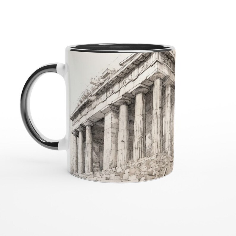 Athenian Elegance: Capturing the Essence of Greece With a Souvenir Mug ...