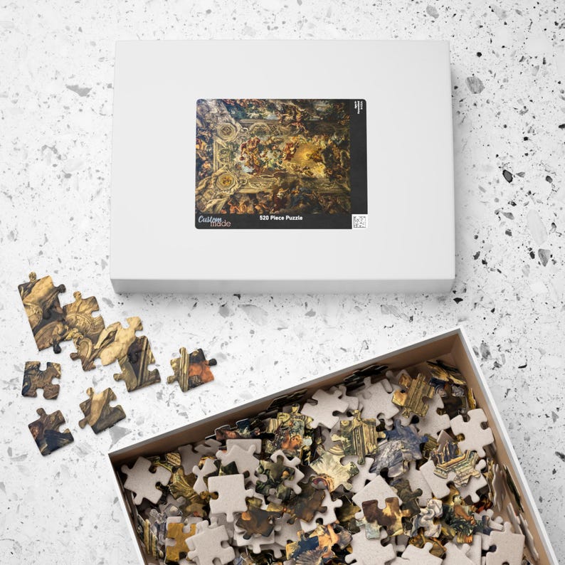 Triumph of Divine Providence Puzzle - Baroque Ceiling Fresco Jigsaw ...