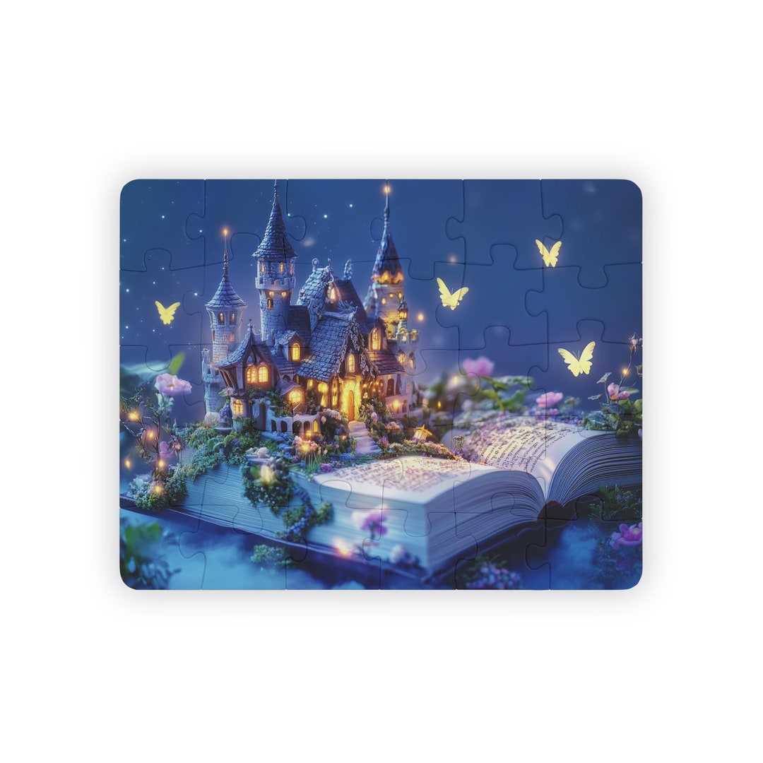 Kids' Puzzle, 30-piece - Enchanted Castle Jigsaw - Children's Magical ...