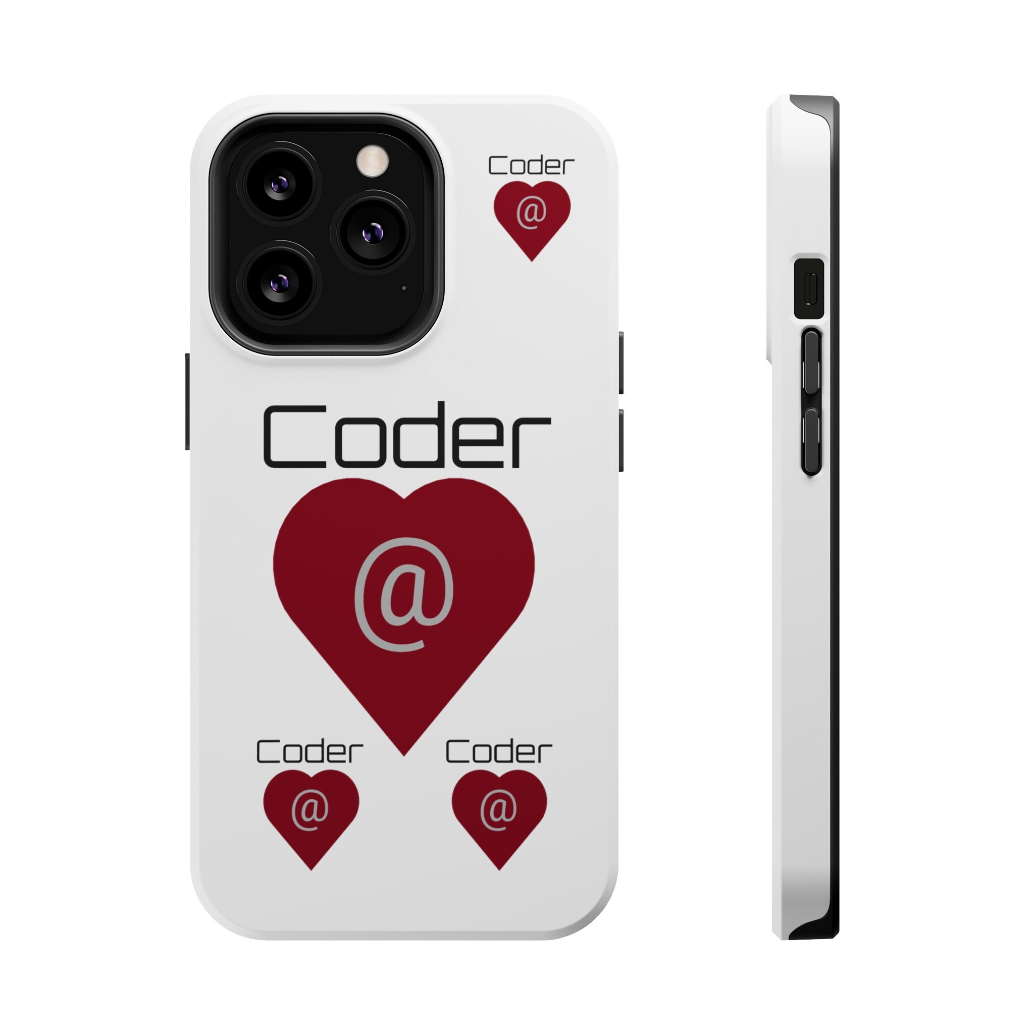 IPhone 13 Pro Case, Coder at Heart Theme, Software Engineer iPhone Case ...