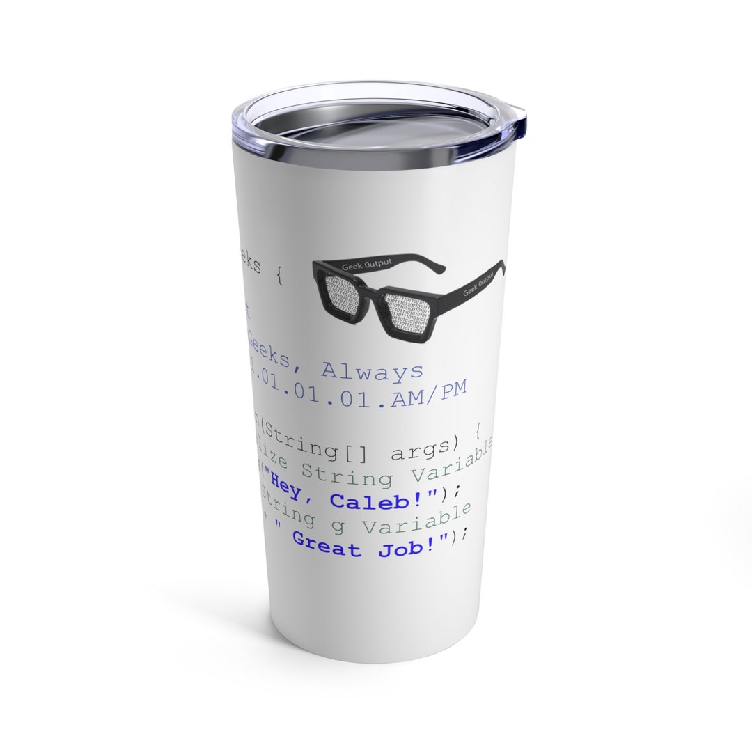 Great Job Caleb Themed Stainless Steel Tumbler, Scripted for App ...