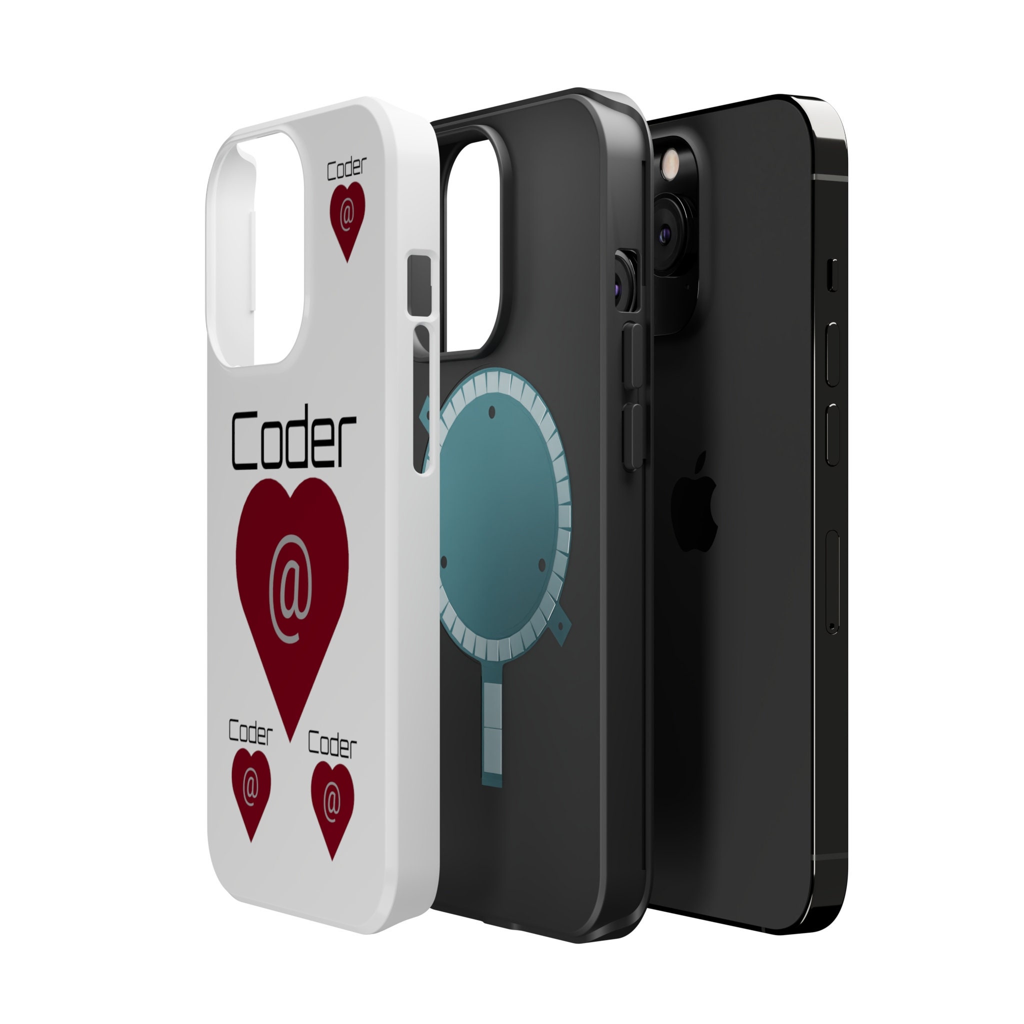 IPhone 13 Pro Case, Coder at Heart Theme, Software Engineer iPhone Case ...