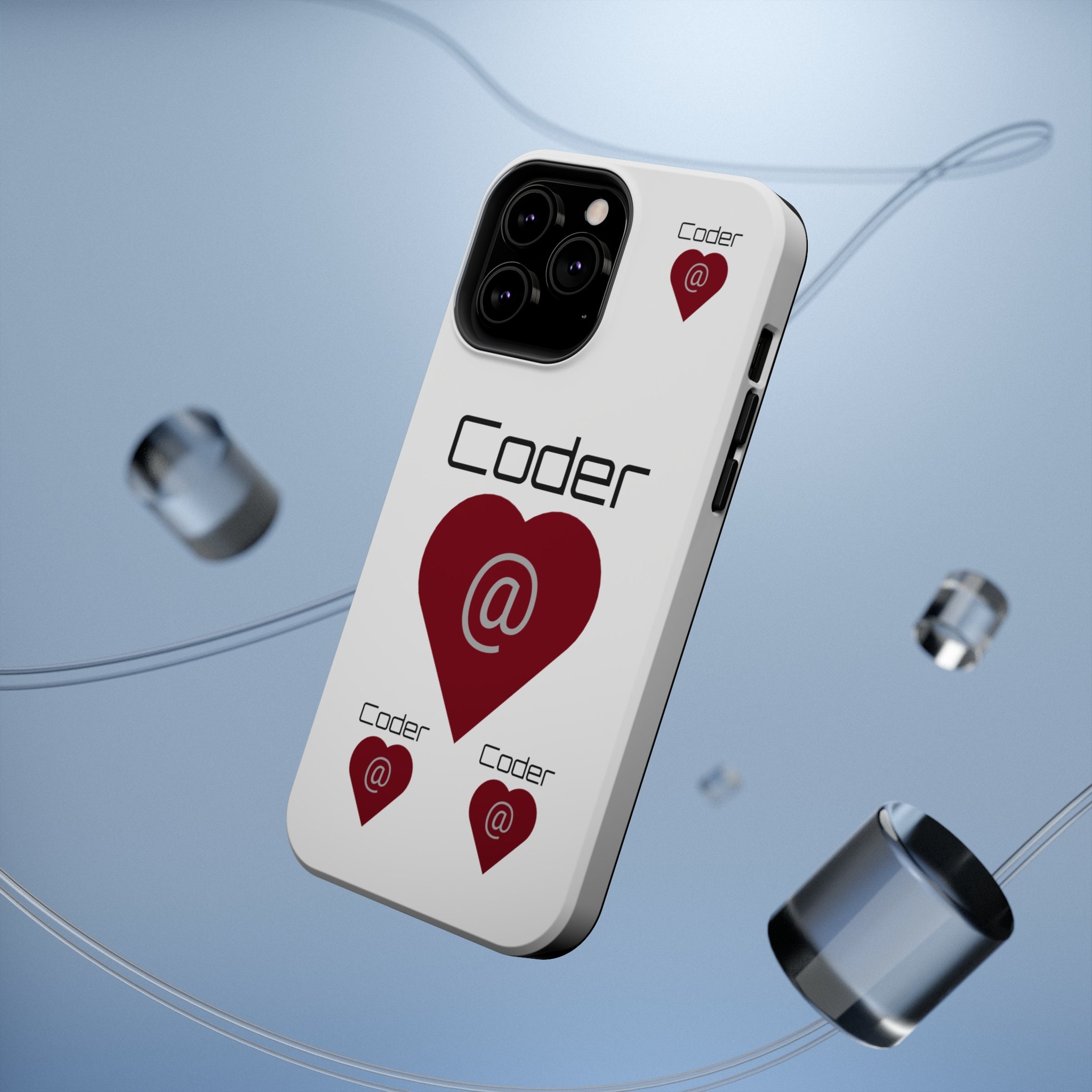 IPhone 13 Pro Case, Coder at Heart Theme, Software Engineer iPhone Case ...