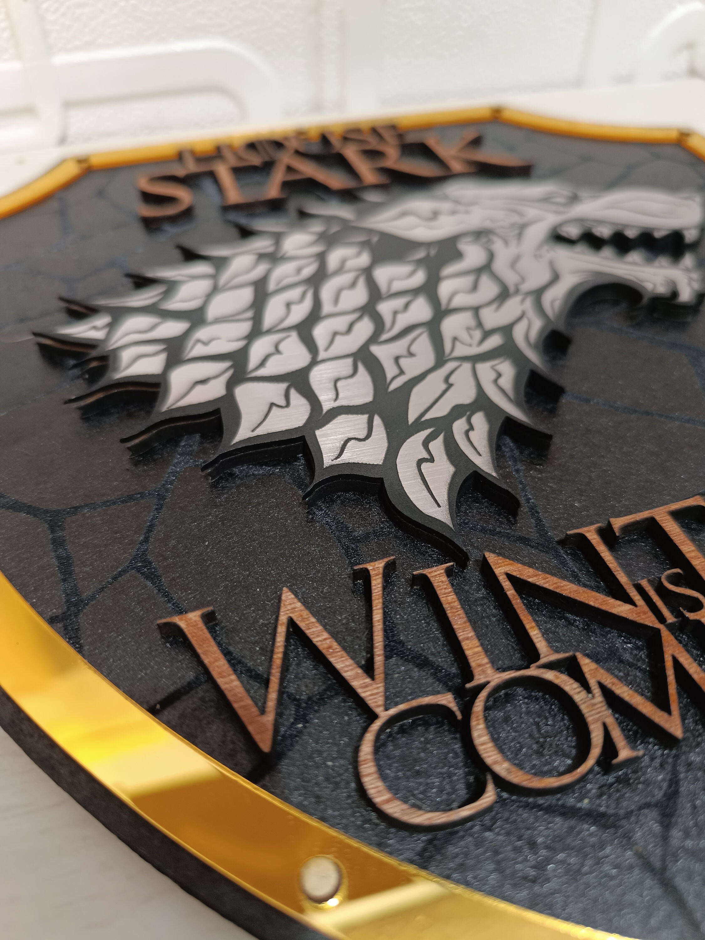 HOUSE STARK SHIELD, Digital File for Laser Cutting - Etsy