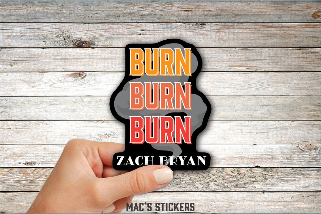 13 Zach Bryan Sticker Aesthetic Sticker Laptop Sticker Zach Bryan Decal ...