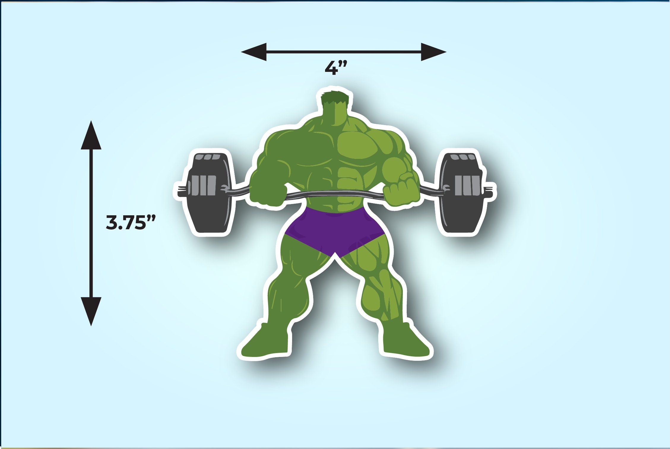 32 Marvel Hulk Avengers Water Bottle Sticker Workout Weightlifting ...