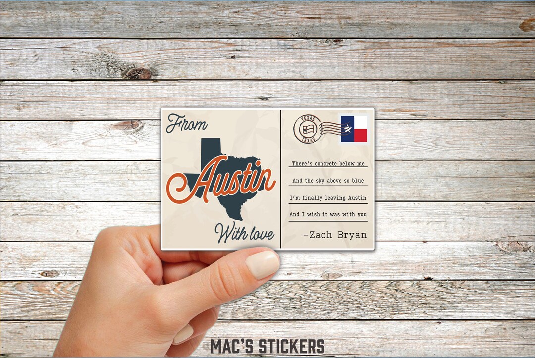 9 Zach Bryan Sticker Aesthetic Sticker Laptop Stickers Zach Bryan Decal Country Sticker Fear and ...