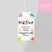 Hi-five 5th Birthday Milestone Board: Colorful Party Template (digital ...