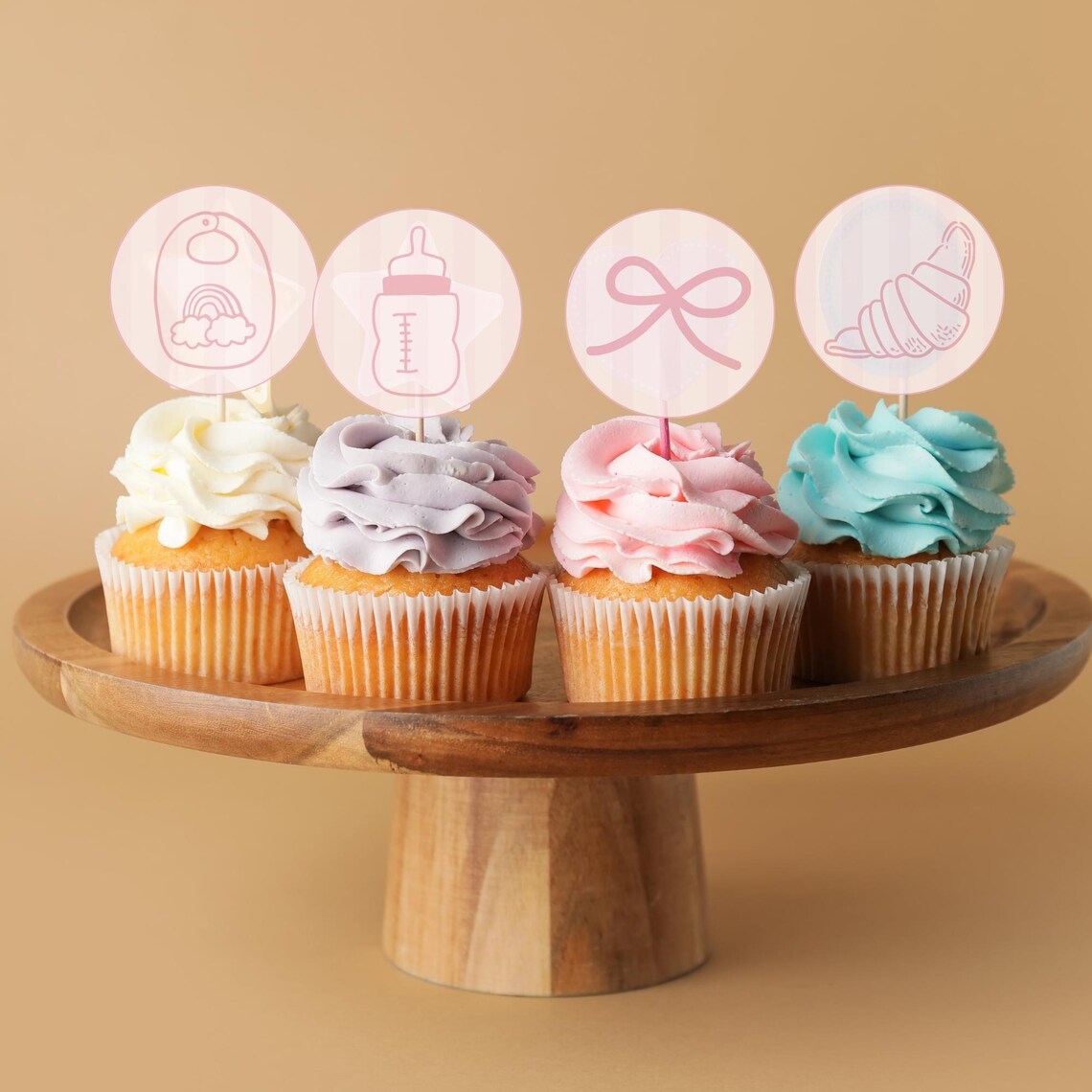 Cafe Bebe Baby Shower Bundle: Editable Coffee Theme (digital Download ...