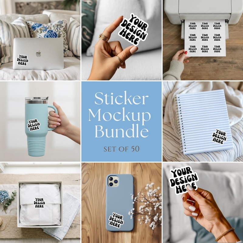 Etsy Sticker Templates - Etsy