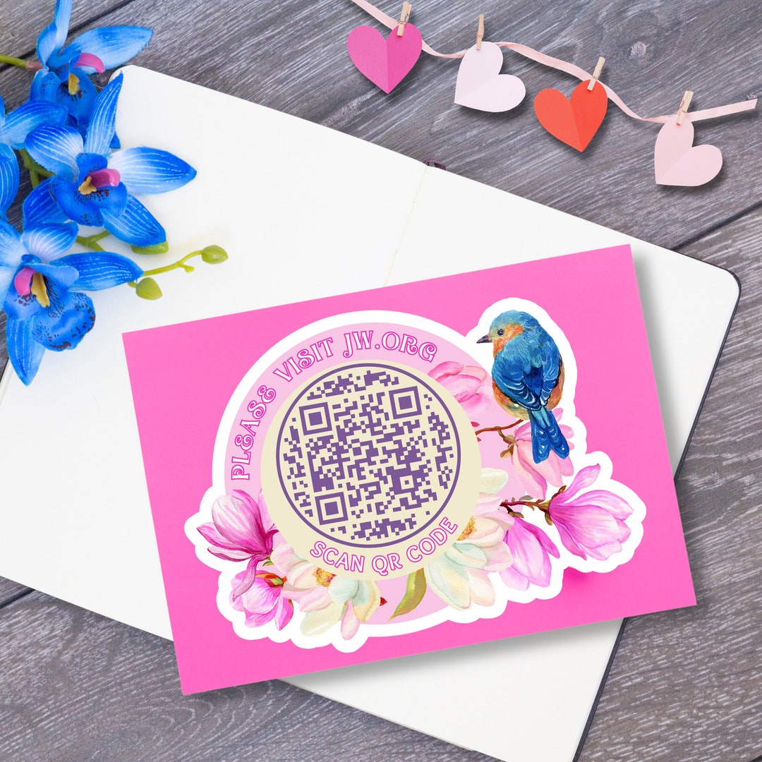 Visit JW.ORG Stickers With QR Code for Fast, Easy Website Search. Give ...